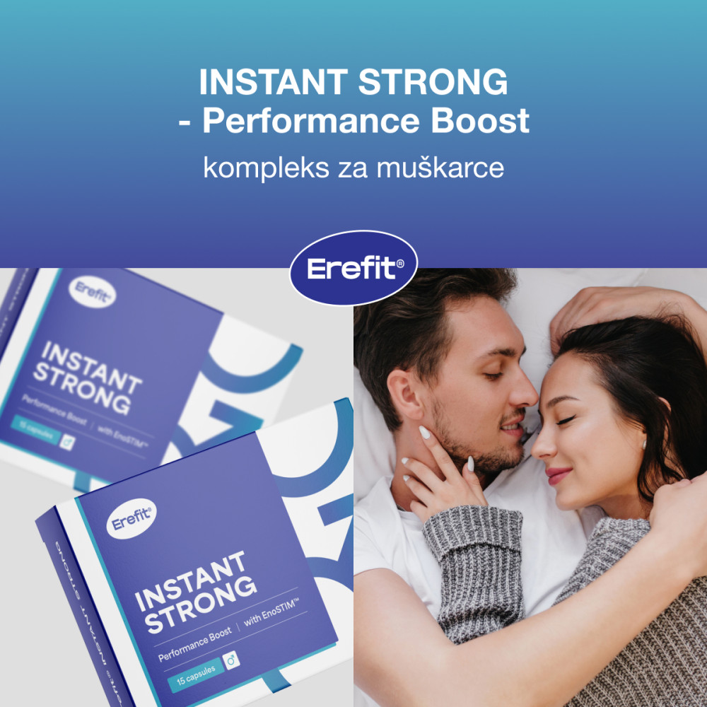 INSTANT STRONG – Performance Boost, kompleks za muškarce, 15 kapsula ...